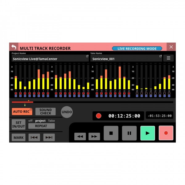 Tascam IF-MTR32 32-Track Recording Expansion Card at Gear4music