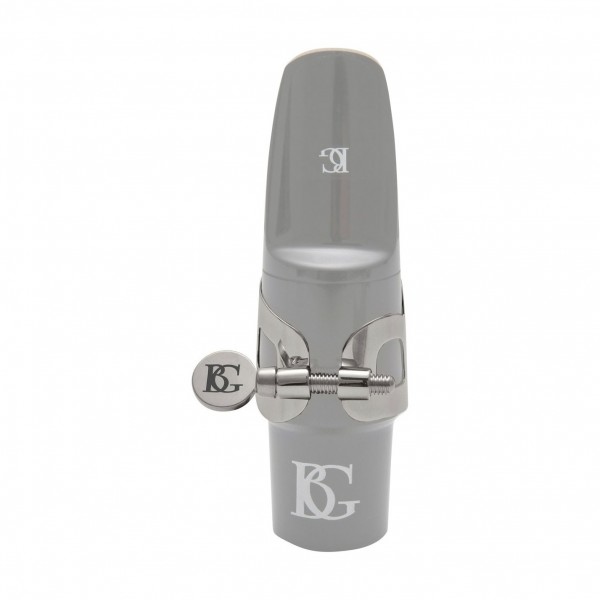 BG Tenor Saxophone Tradition Ligature, Silver Plated at Gear4music