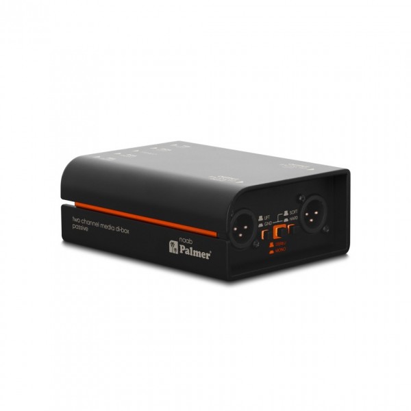 Palmer Naab Passive 2-Channel Media DI-Box at Gear4music