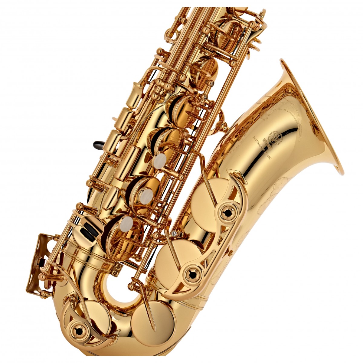 Yamaha YAS62 Professional Alto Saxophone, Gold - Ex Demo at Gear4music