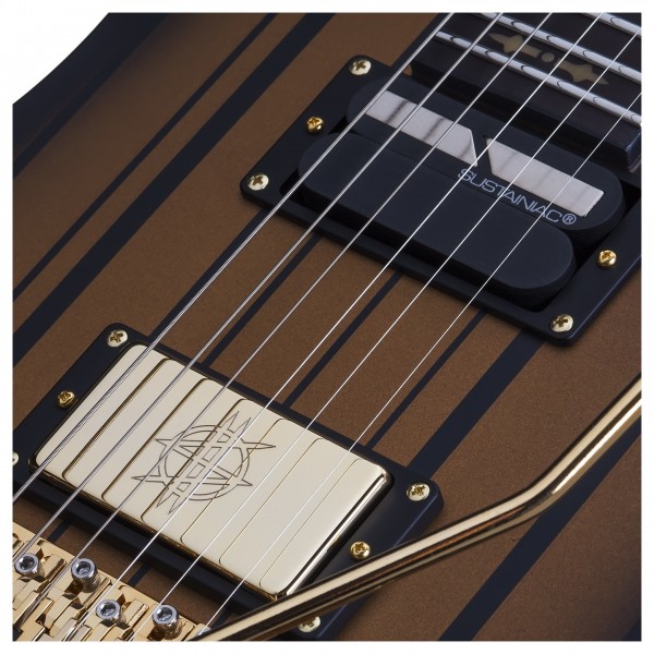 Schecter Synyster Custom-S, Satin Gold Burst - Ex Demo at Gear4music