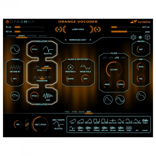 Zynaptiq Orange Vocoder IV