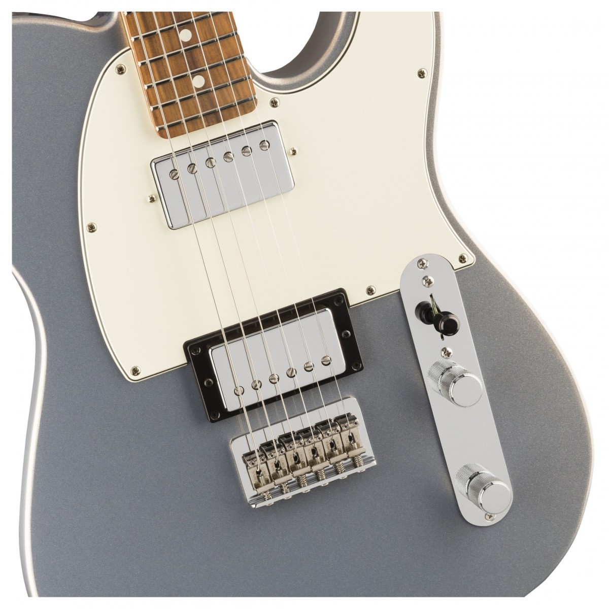 Fender Player Telecaster HH PF, Silver - Ex Demo at Gear4music