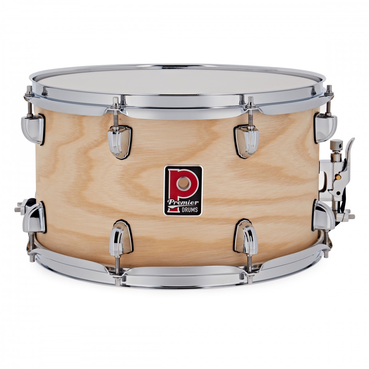 Premier Artist 14" x 8" Snare Drum, Natural Ash Satin - Nearly New na ...