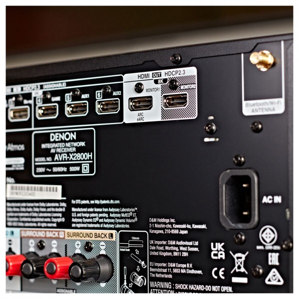 DISC Monitor Audio Bronze 50 5.1 Speaker Package, Grey with Denon X28 ...