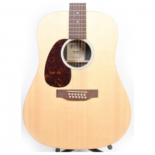Martin D-X2E Left Handed 12-String, Spruce Top & Mahogany Sides - Ex ...