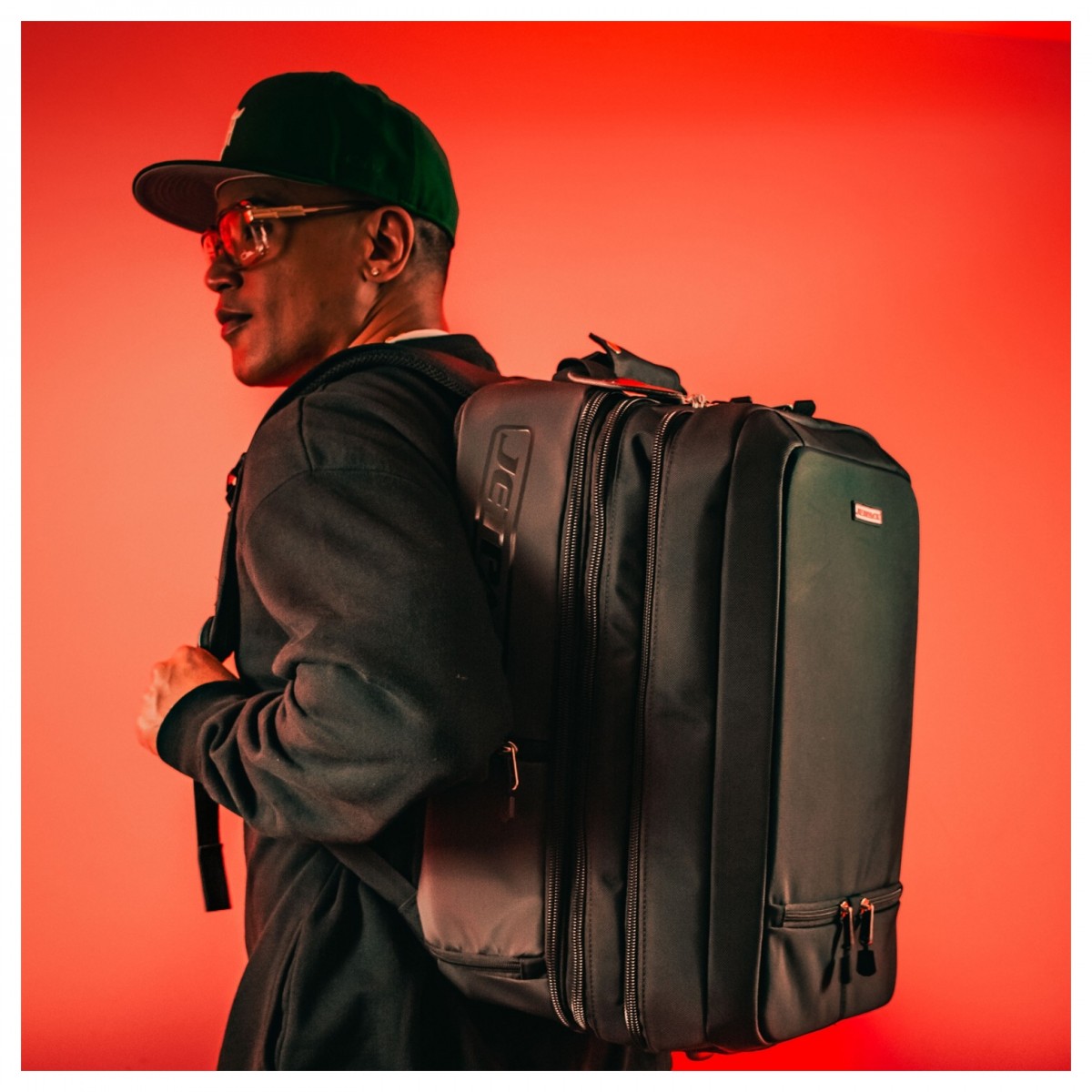 OFFLINE JetPack XL DJ Bag, Black at Gear4music