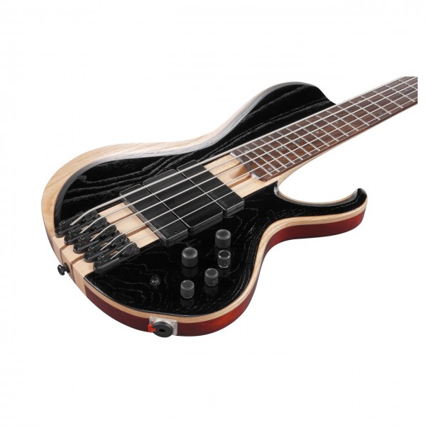 DISC Ibanez BTB 5 String Bass, Weathered Black Low Gloss at Gear4music
