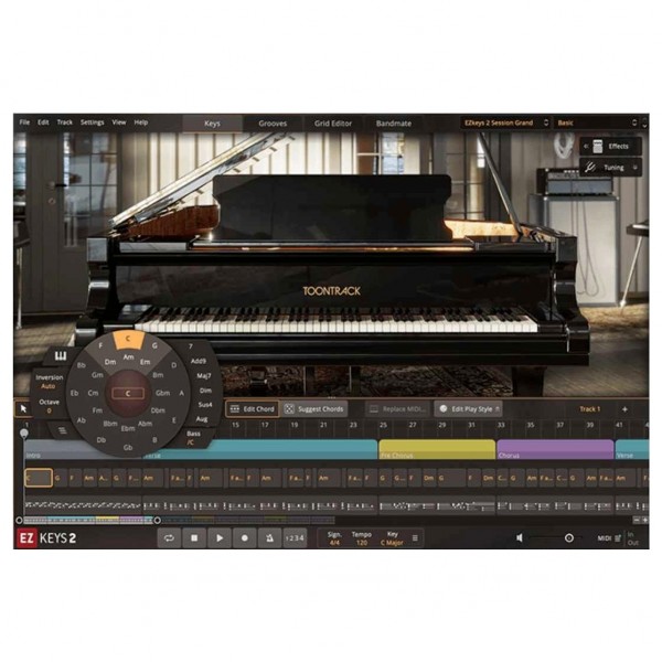 Toontrack EZkeys 2 at Gear4music