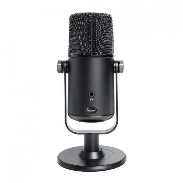 Maono USB-C Desktop Condenser Microphone with Headphone Jack at Gear4music