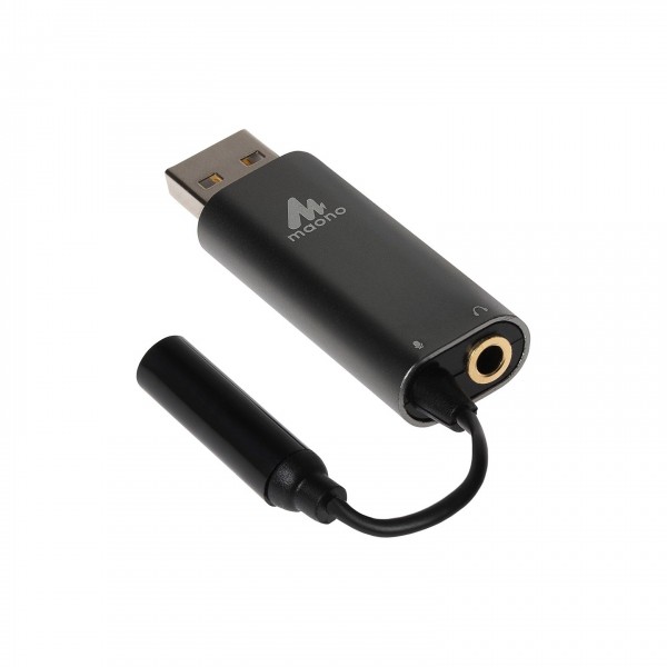 Maono USB-A Sound Card Adapter with 3.5mm TRS and Headphone Jack at ...