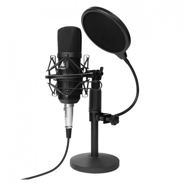 DISC Maono XLR Studio Desktop Condenser Cardioid Microphone at Gear4music