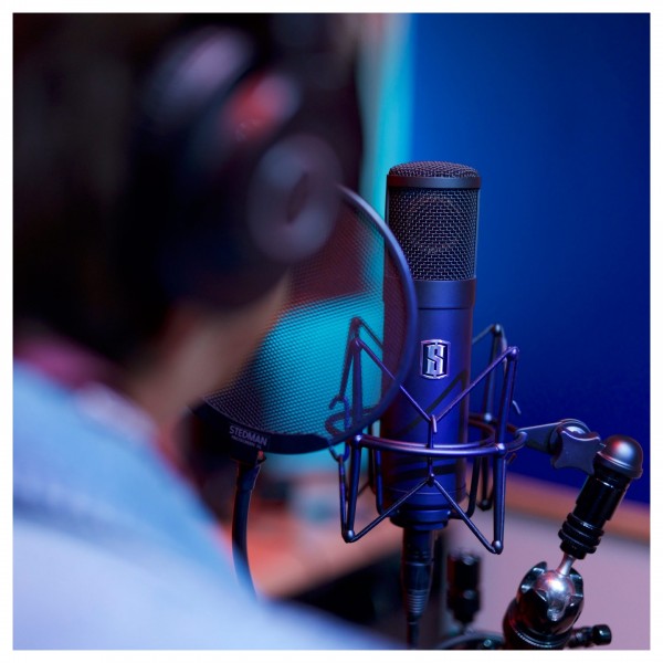 Slate Digital ML-1 Solid-State Modeling Microphone, Black at Gear4music