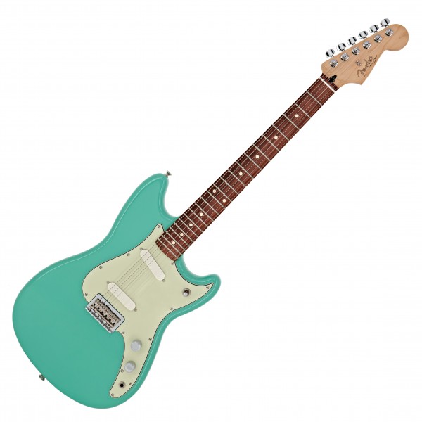 Fender Player Duo Sonic PF, Sea Foam Green - Ex Demo at Gear4music