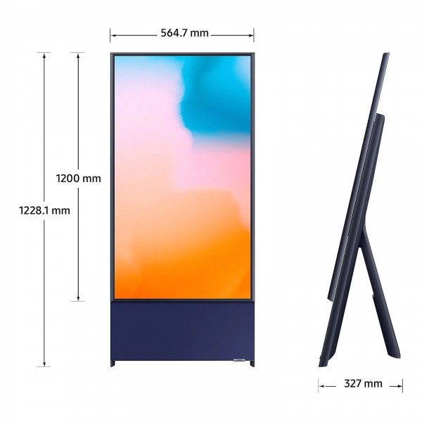 Samsung 43" 2023 The Sero QLED 4K HDR Smart TV at AV.com