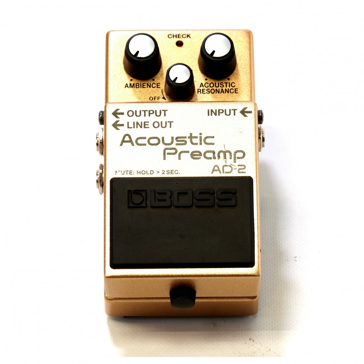 Boss AD-2 Acoustic Preamp Guitar Pedal - Secondhand at Gear4music