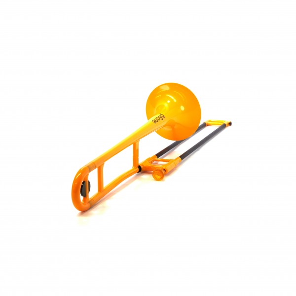 pBone Plastic Trombone, Yellow - Secondhand at Gear4music