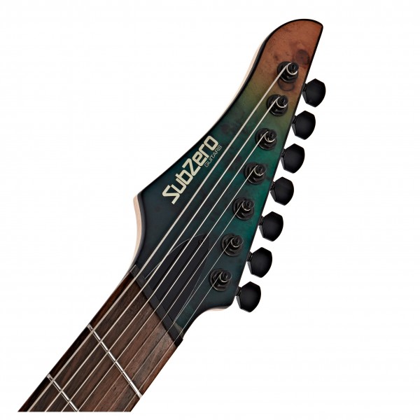 SubZero Generation Pro Fanned Fret 7-String Guitar, Ocean Fade at ...