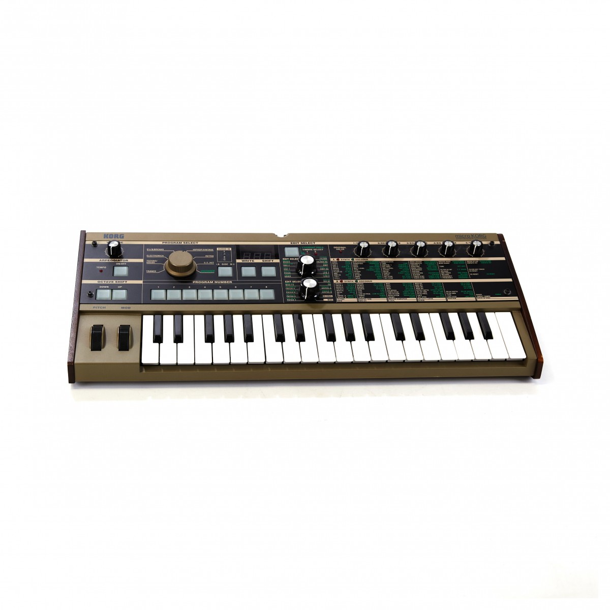 Korg microKORG Virtuell-analoger Synthesizer - Box geöffnet - Box ...