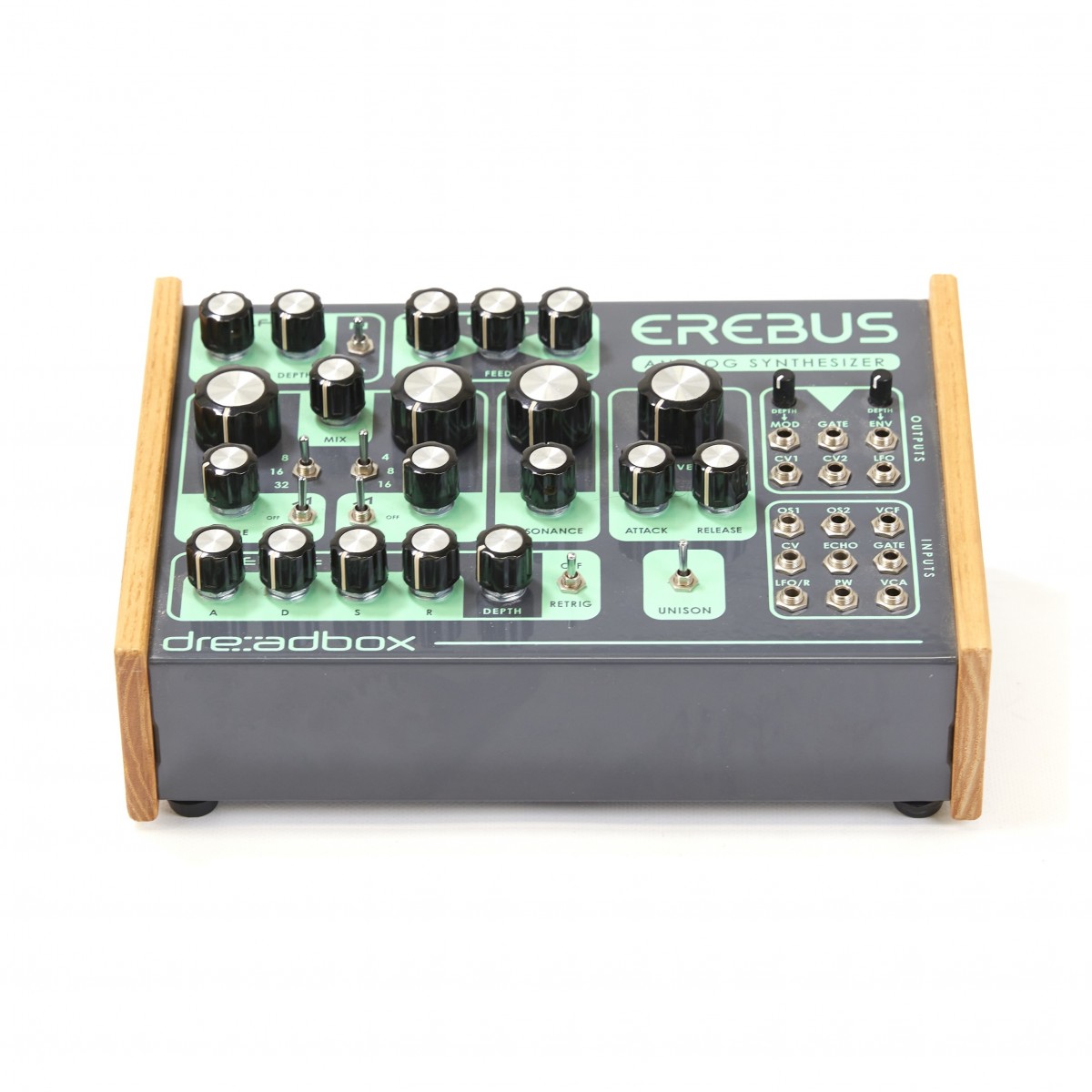Dreadbox EREBUS Paraphonischer analoger Synthesizer V2 - Box geöffnet ...