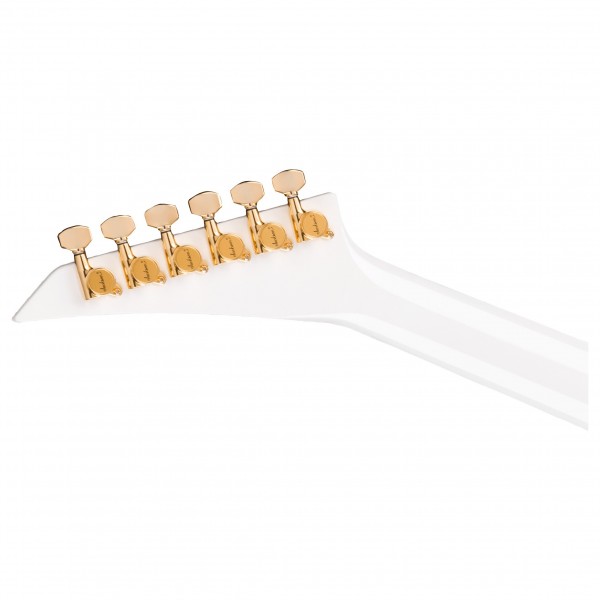Jackson MJ Series Rhoads RR24MG, White with Black Pinstripes at Gear4music