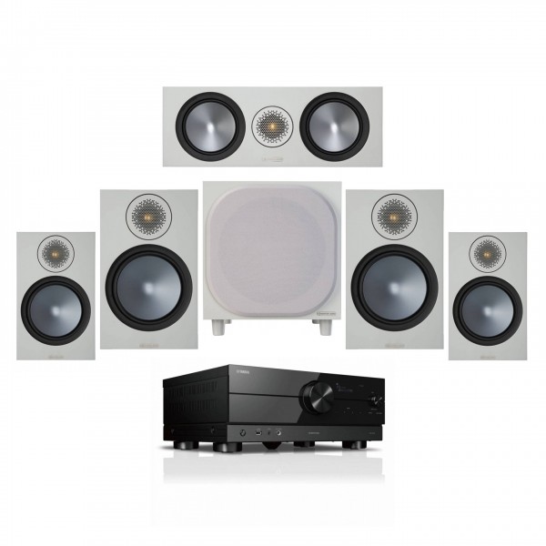 DISC Yamaha RX-A2A AVR w/ Bronze 100 5.1 Pack, Urban Grey at AV.com
