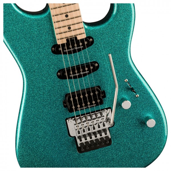 Charvel Pro-Mod San Dimas Style 1 HSS FR M, Aqua Flake at Gear4music