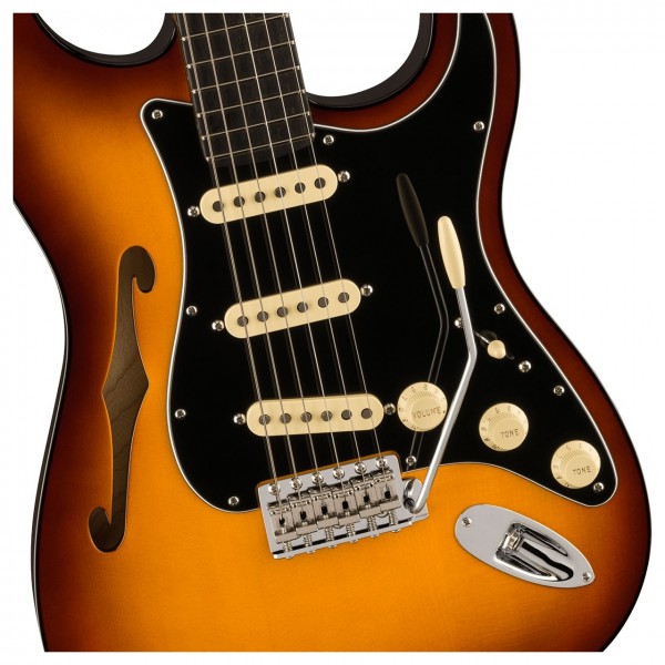 Fender Limited Edition Suona Stratocaster Thinline, Violin Burst at ...