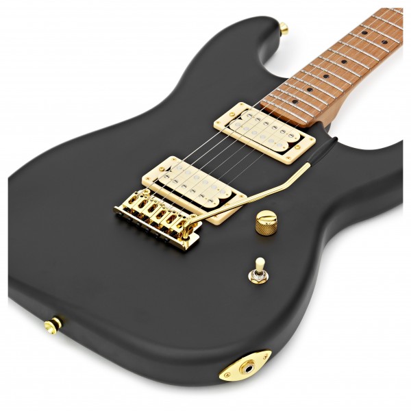 JET Guitars JS-700 Roasted Maple, Matte Black at Gear4music