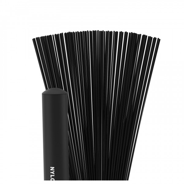ProMark Heavy Nylon Brushes 2B, Black at Gear4music