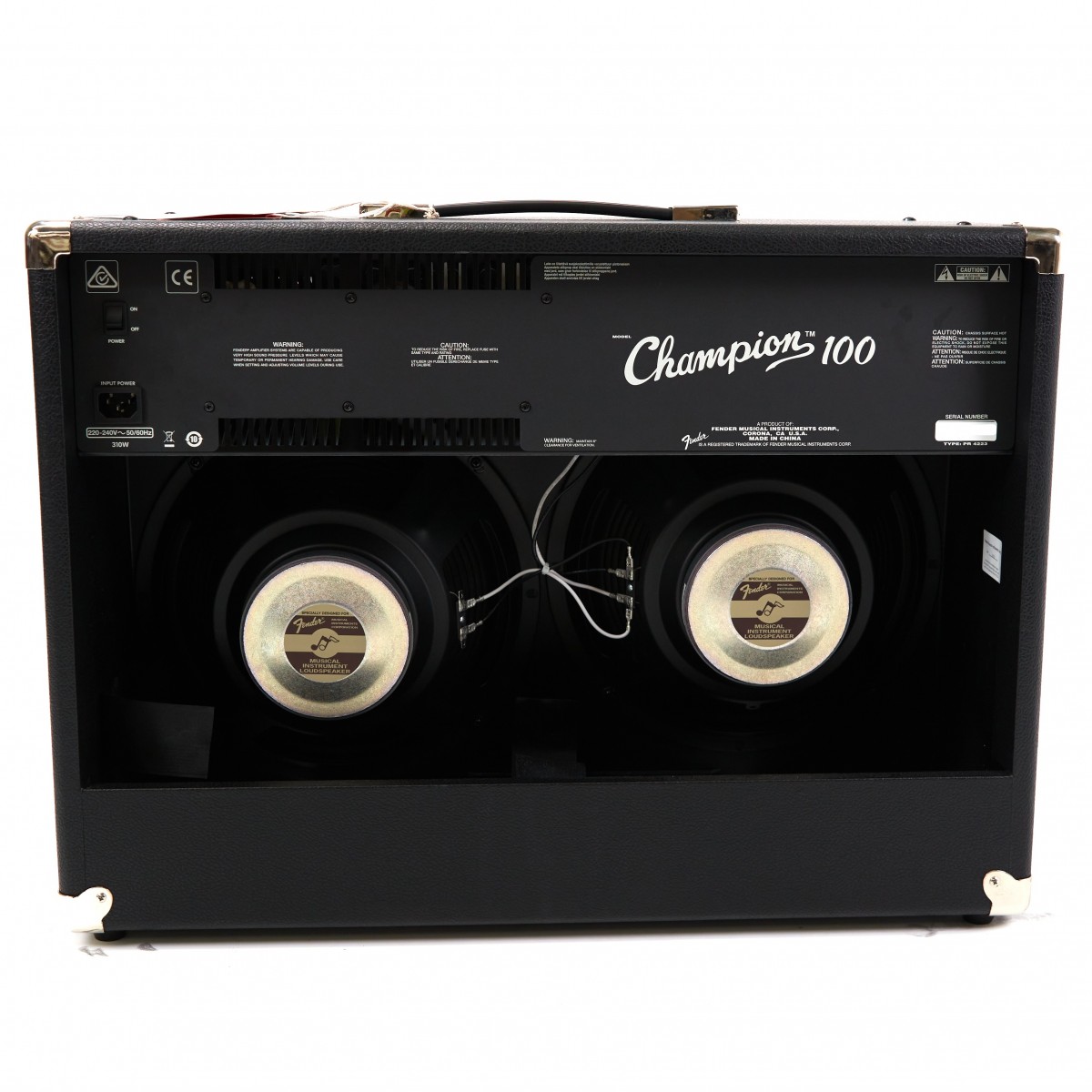 Fender Champion 100 Guitar Amplifier Combo with Effects - Secondhand at ...