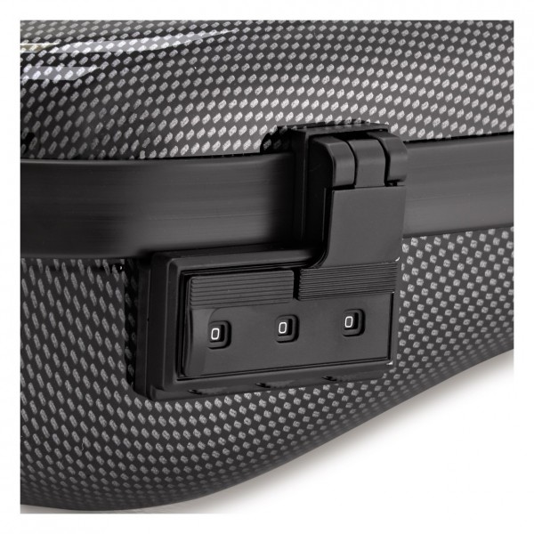 BAM 2003XL Hightech Cabin Violin Case Bundle, Black Carbon at Gear4music