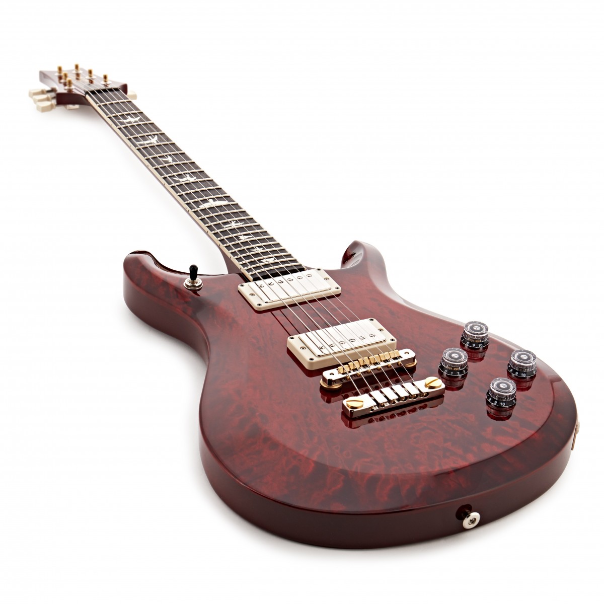 SOLD PRS S2 McCarty 594 Ebony Fretboard, Fire Red Burst #2066497 at ...