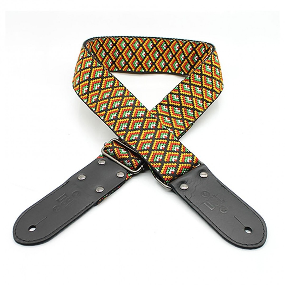 DSL Jacquard Series Guitar Strap 2'', CAMO Red | Gear4music