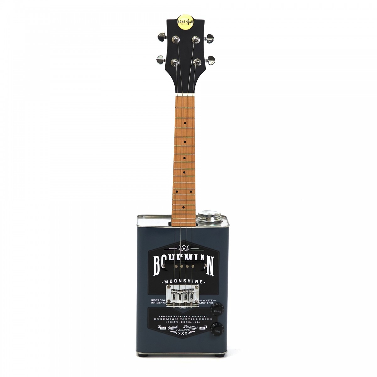 Bohemian Oil Can Ukulele, Moonshine - Secondhand at Gear4music