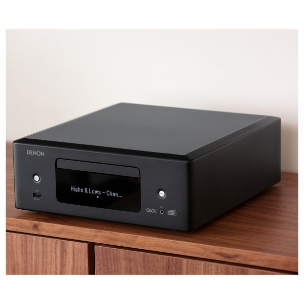 Denon RCD-N12 DAB Network Mini System, Black at AV.com