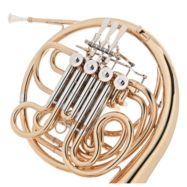 Student Double French Horn with Detachable Bell by Gear4music at Gear4music