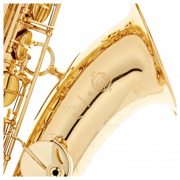 Selmer Paris Axos Tenor Saxophone Outfit, Gold Lacquer at Gear4music