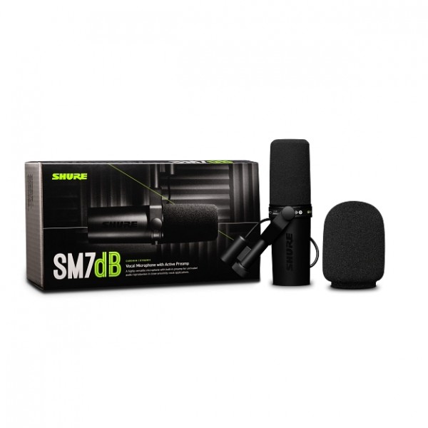 Shure SM7dB Active Dynamic Microphone at Gear4music