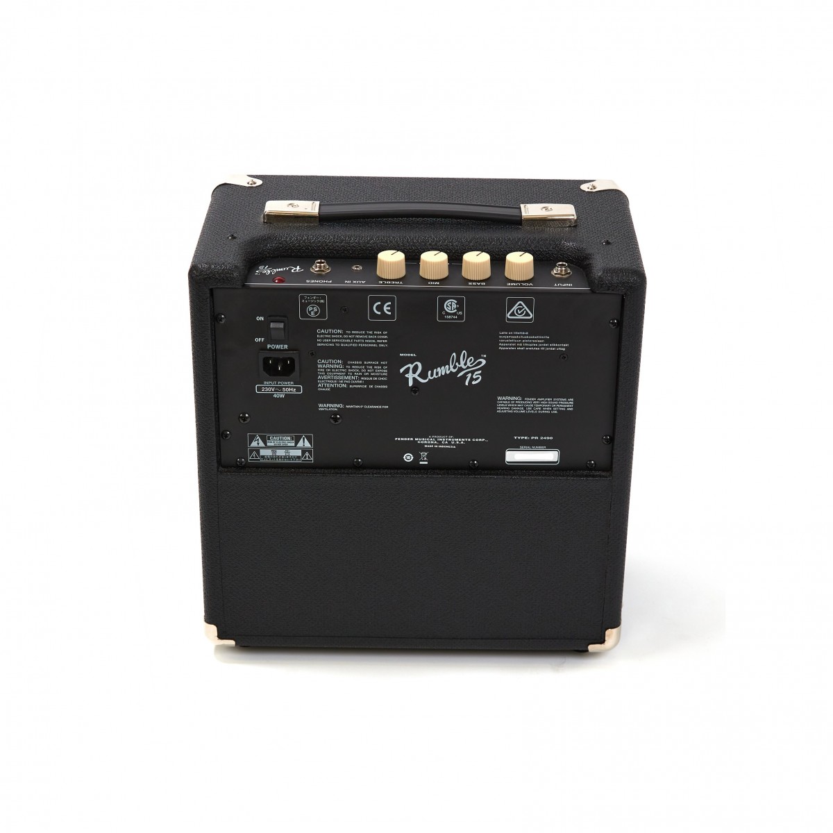 Fender Rumble 15 V3 Bass Combo - Secondhand at Gear4music